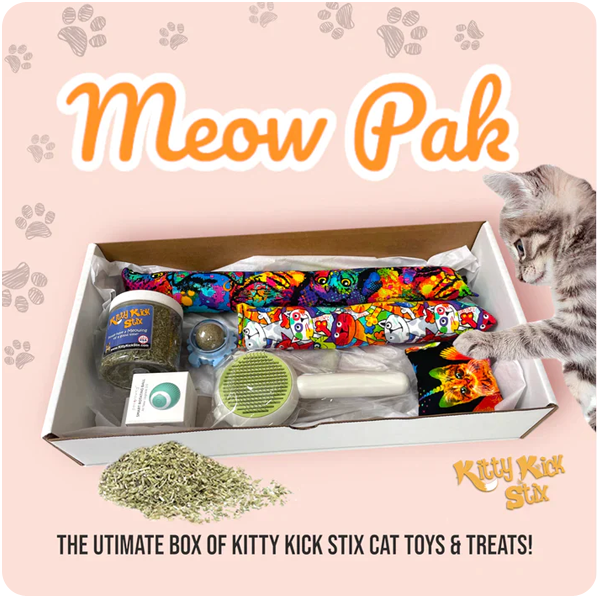 The Meow Pak - Packed with Catnip treats & gifts
